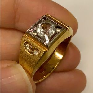 Jewelry | Vintage Men Gold Ring | Poshmark
